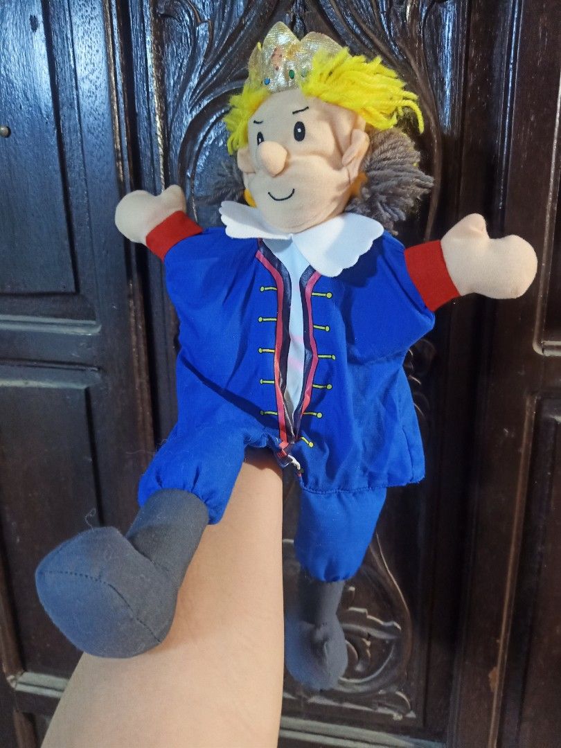 REVERSIBLE PRINCE HUMAN HAND PUPPET / BEAST - LION PUPPET on Carousell