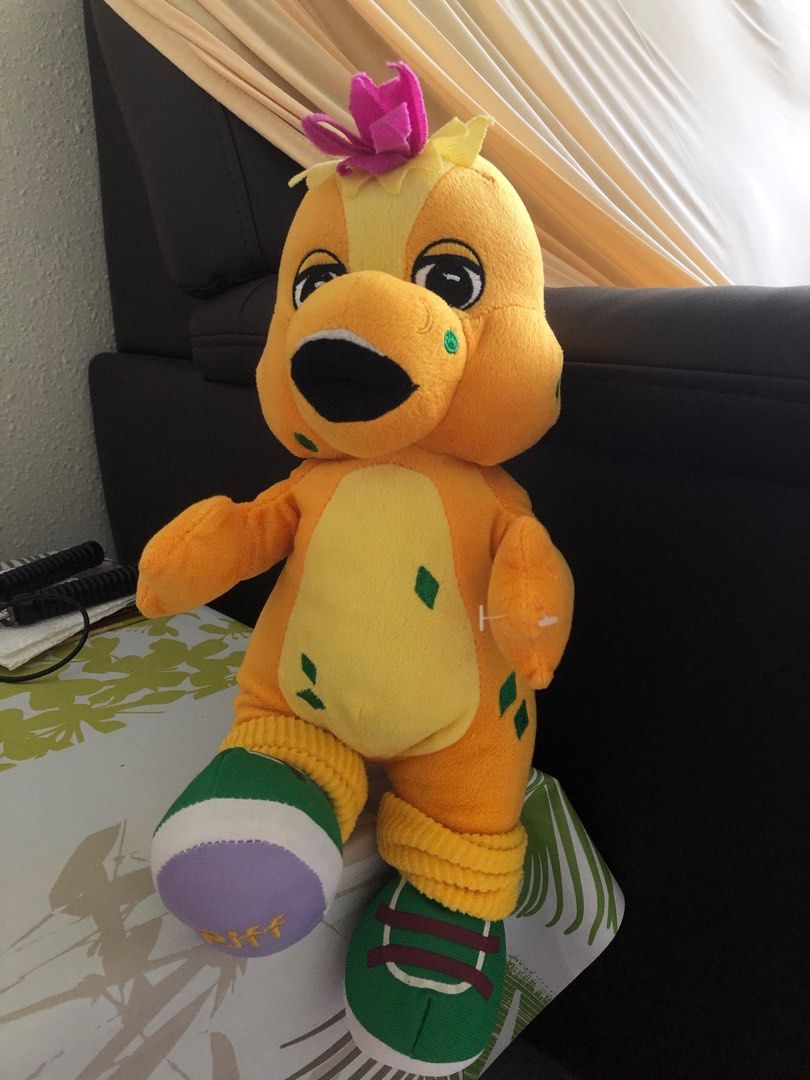 Riff the dinosaur (from Barney's gang) stuffed toy, Hobbies & Toys ...