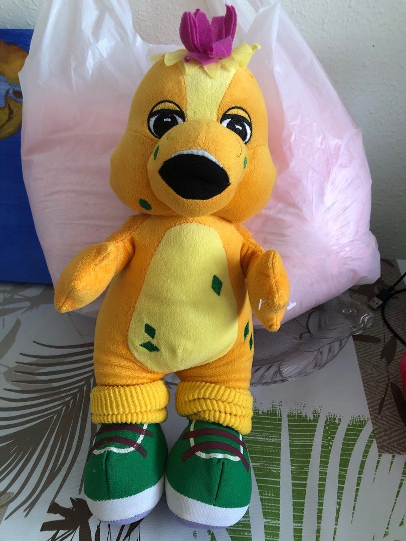 Riff the dinosaur (from Barney's gang) stuffed toy, Hobbies & Toys ...