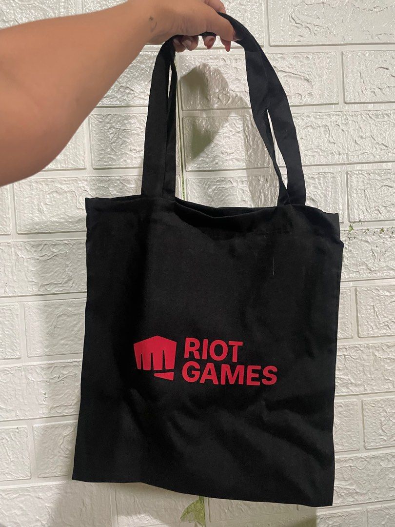 Riot Games Tote Bag, Women's Fashion, Bags & Wallets, Tote Bags on ...