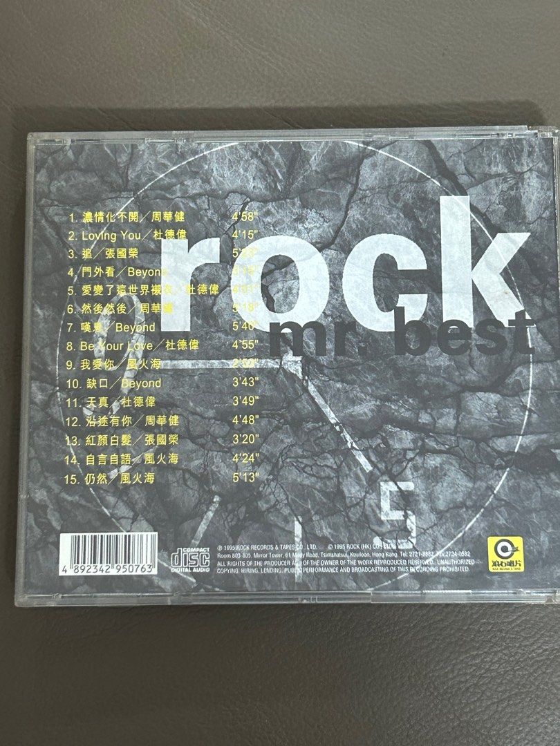 Rock Mr Best - Leslie Cheung 张国荣 , Emil Chau 周华健, Beyond, Hobbies ...