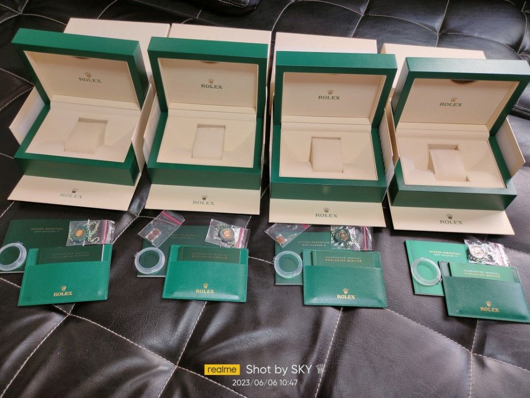 Rolex GMT 2021 box set on Carousell