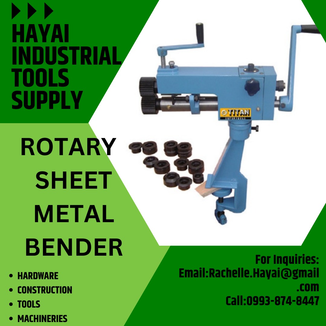 ROTARY SHEET METAL BENDER, Commercial & Industrial, Industrial ...