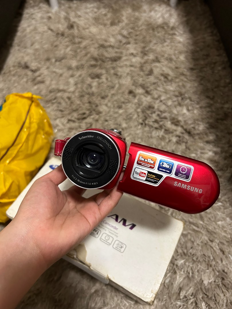 Samsung FlashCAM camcorder, Photography, Cameras on Carousell