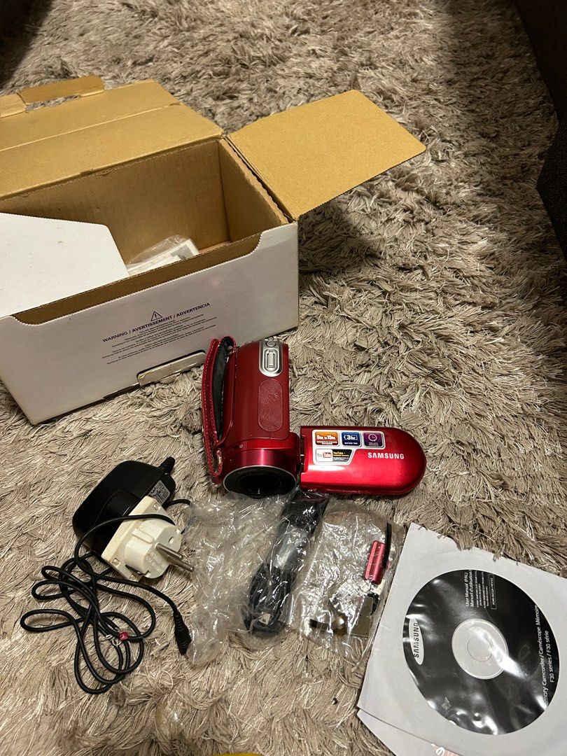 Samsung FlashCAM camcorder, Photography, Cameras on Carousell