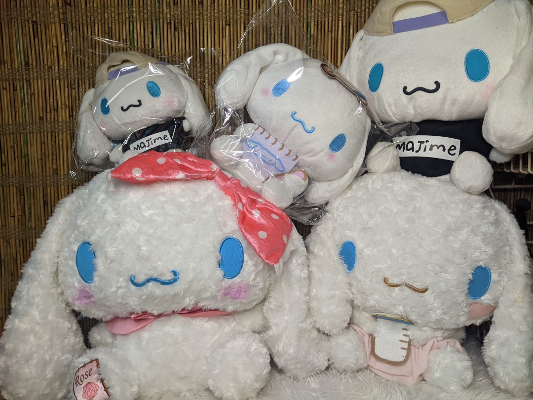 Sanrio Cinnamoroll Bundle Stufftoys with Freebie, Hobbies & Toys, Toys ...