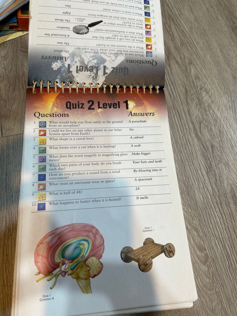Science - family flip quiz, Hobbies & Toys, Toys & Games on Carousell