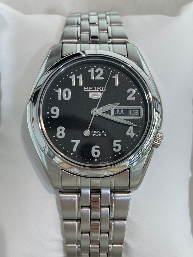 (二手)Seiko 5 SNK381K1, 男裝, 手錶及配件, 手錶 - Carousell
