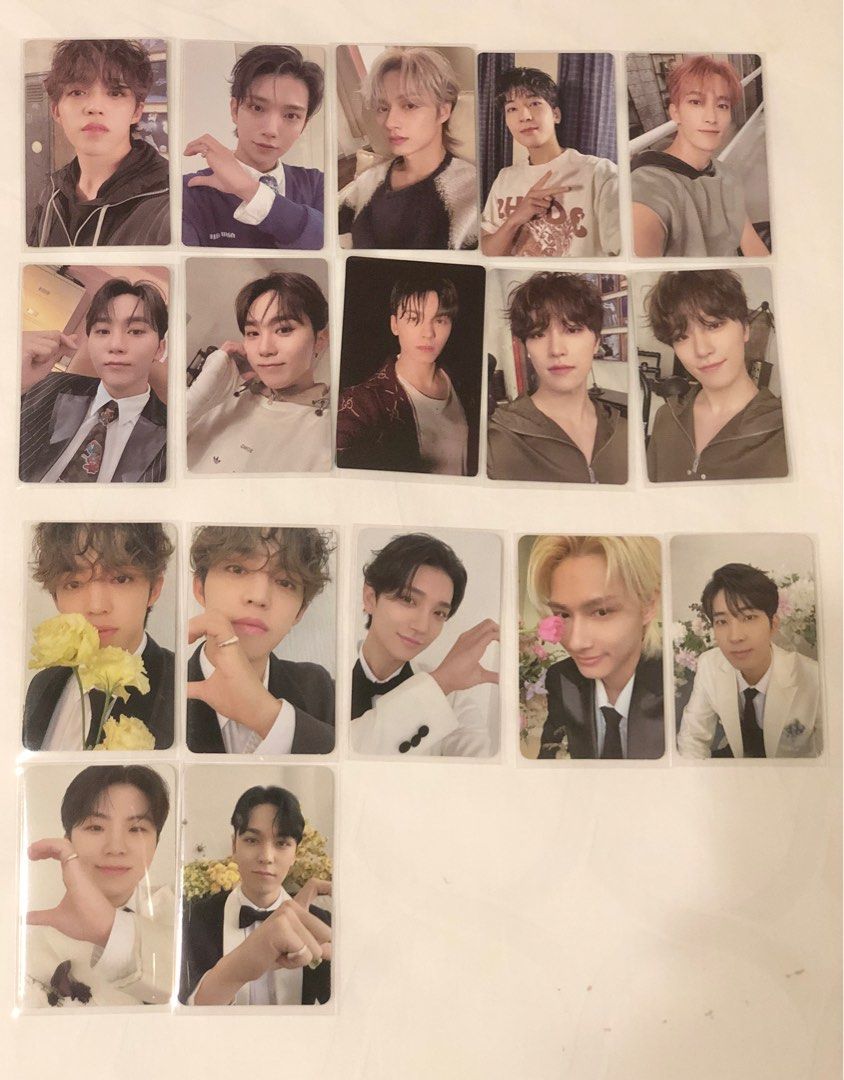 SVT Seventeen FML Photocards SCOUPS JEONGHAN JOSHUA JUN HOSHI WONWOO WOOZI DK SEUNGKWAN VERNON ...