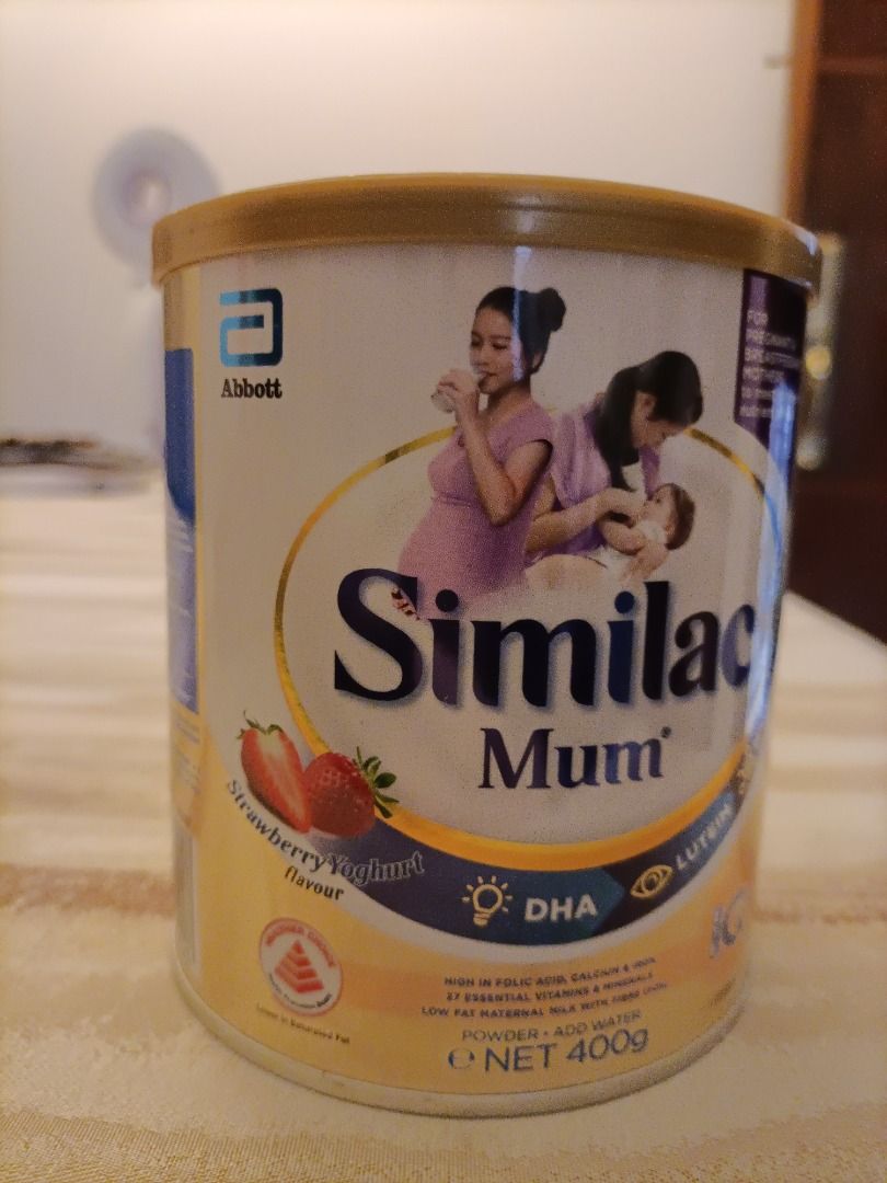 Similac Mum 400g x 2 (Ori & Strawberry), Babies & Kids, Maternity Care on Carousell