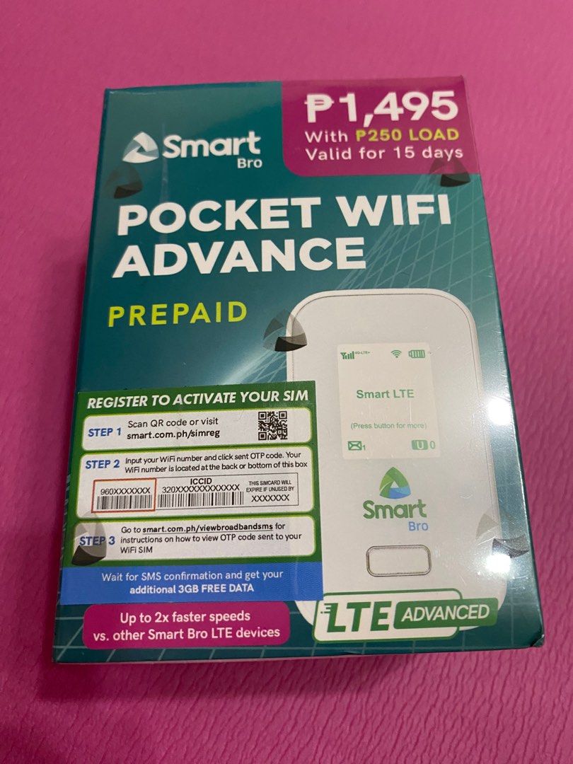 SMART POCKET WIFI ADVANCE on Carousell