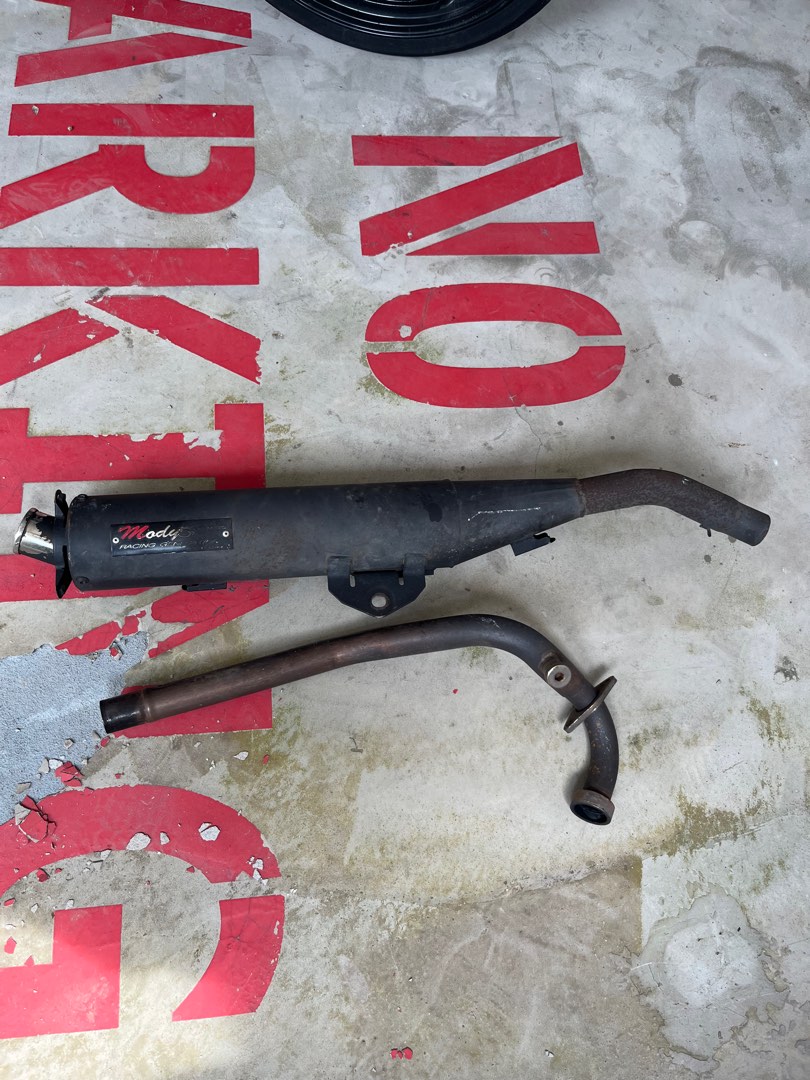 Sniper pipe / y15zr pipe, Motorcycles, Motorcycle Accessories on Carousell