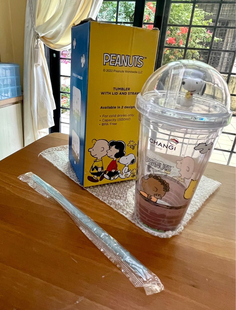 Snoopy tumbler, Furniture & Home Living, Kitchenware & Tableware, Water ...