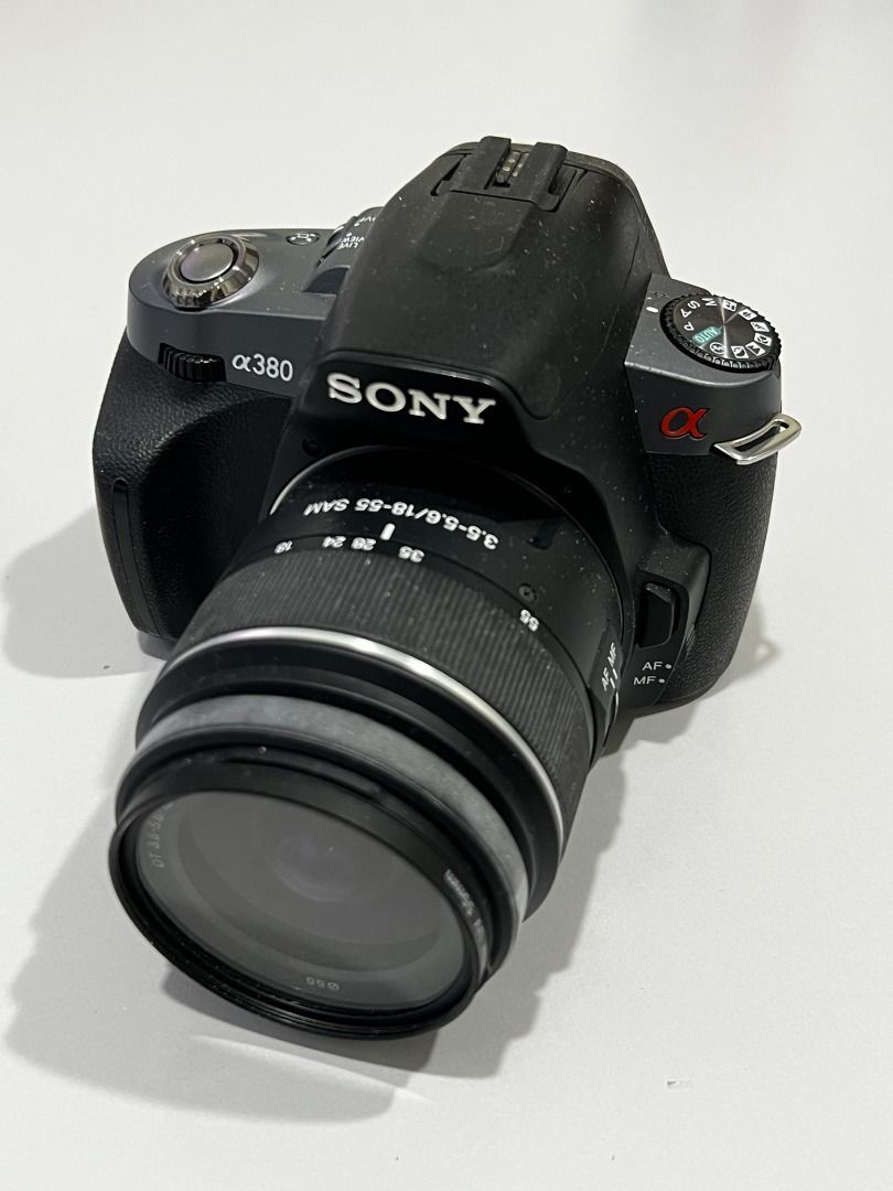 Sony Alpha A380 with 18-55mm f3.5-5.6 SAM lens, Photography, Cameras on ...