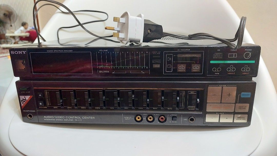 Sony TA v-77 amplifier, Audio, Soundbars, Speakers & Amplifiers on ...