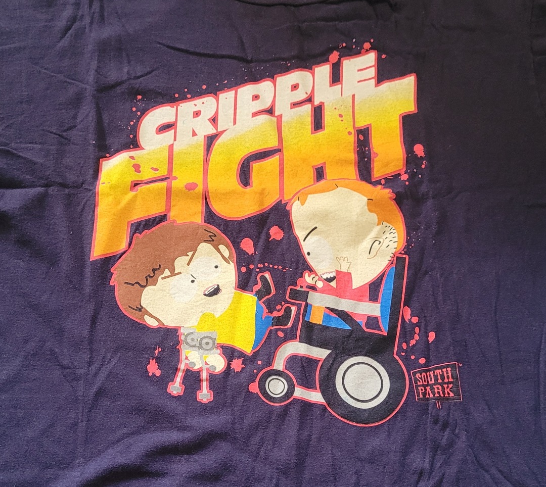 South Park Cripple Fight (Timmy and Jimmy) Tee on Carousell