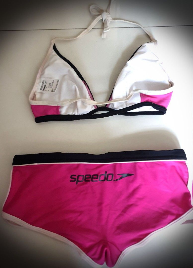 Speedo 2 Pieace Swimsuit Womens Fashion Swimwear Bikinis And Swimsuits On Carousell