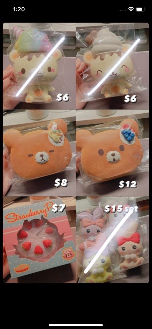 [WTS] Squishy / Squishies, Hobbies & Toys, Toys & Games on Carousell