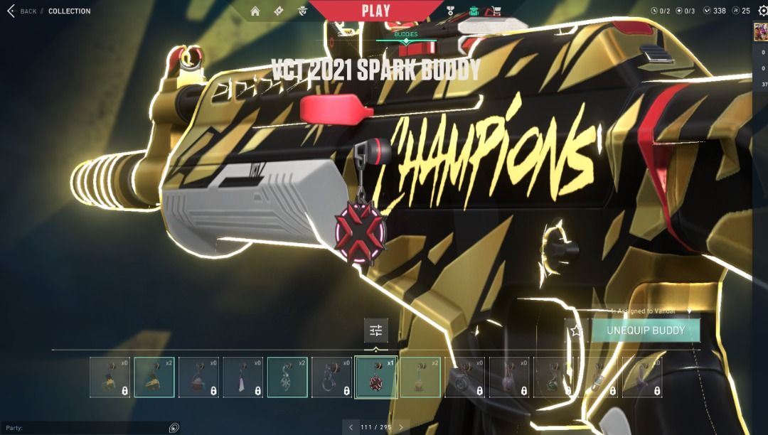 Stacked Valorant account with FIRST LIMITED Champions Bundle and more ...