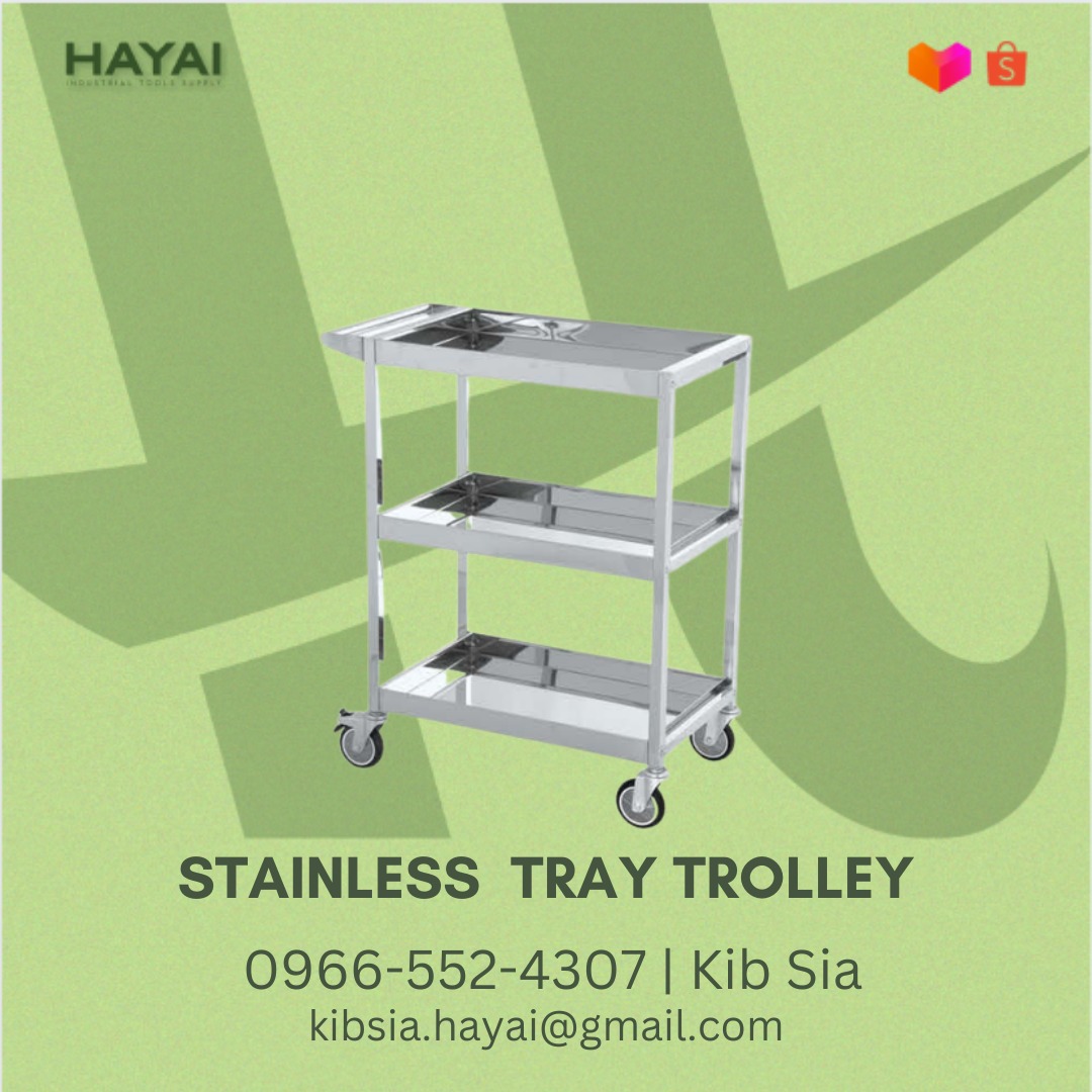 Stainless Tray Trolley on Carousell