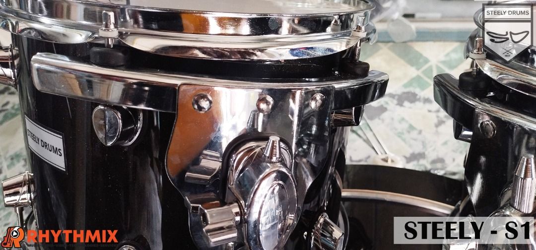 Steely S1 Shinning Black Drum set on Carousell