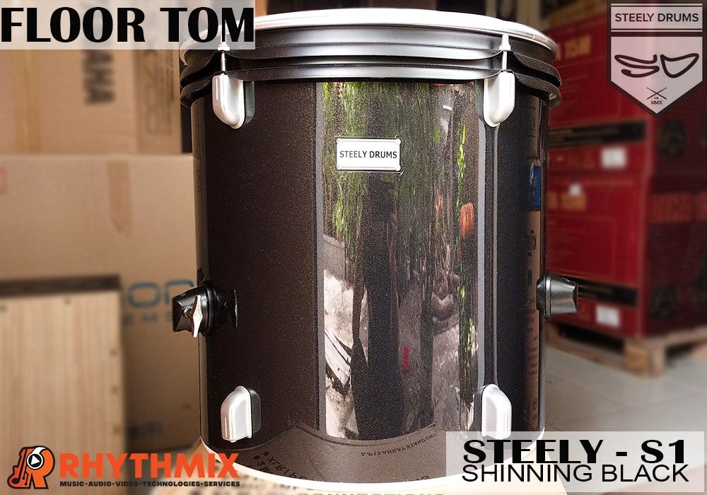 Steely S1 Shinning Black Drum set on Carousell