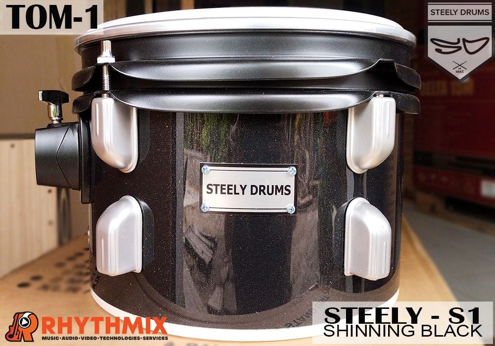 Steely S1 Shinning Black Drum set on Carousell