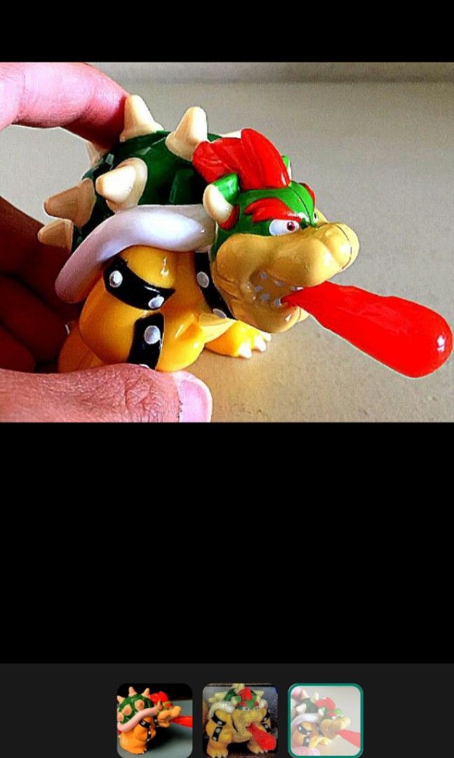 super Mario luigi Dinosaur figurine collectible Bowser each at 5 ...