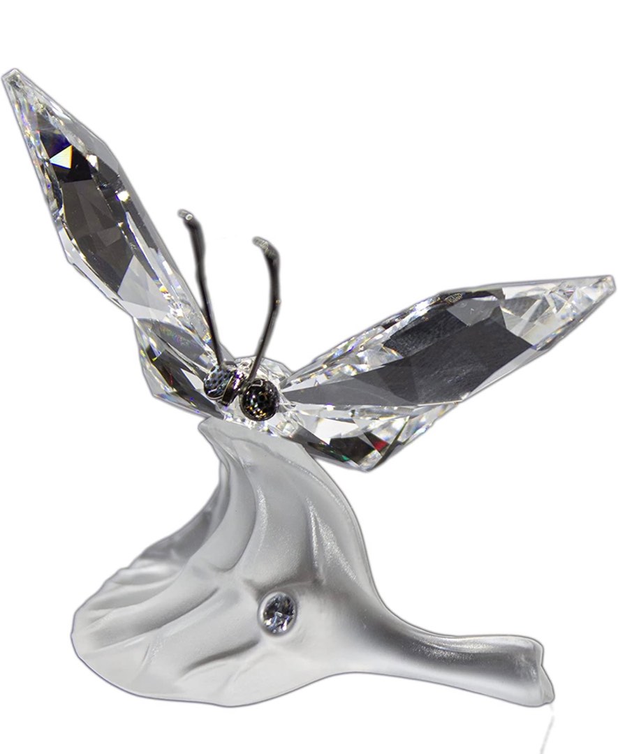 Swarovski Butterfly on Leaf Crystal (Austria) on Carousell