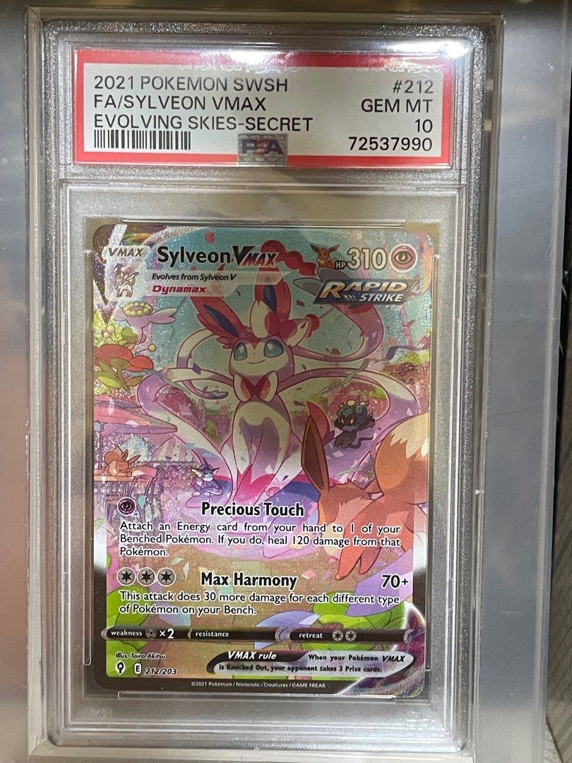 Sylveon Vmax, Hobbies & Toys, Toys & Games on Carousell