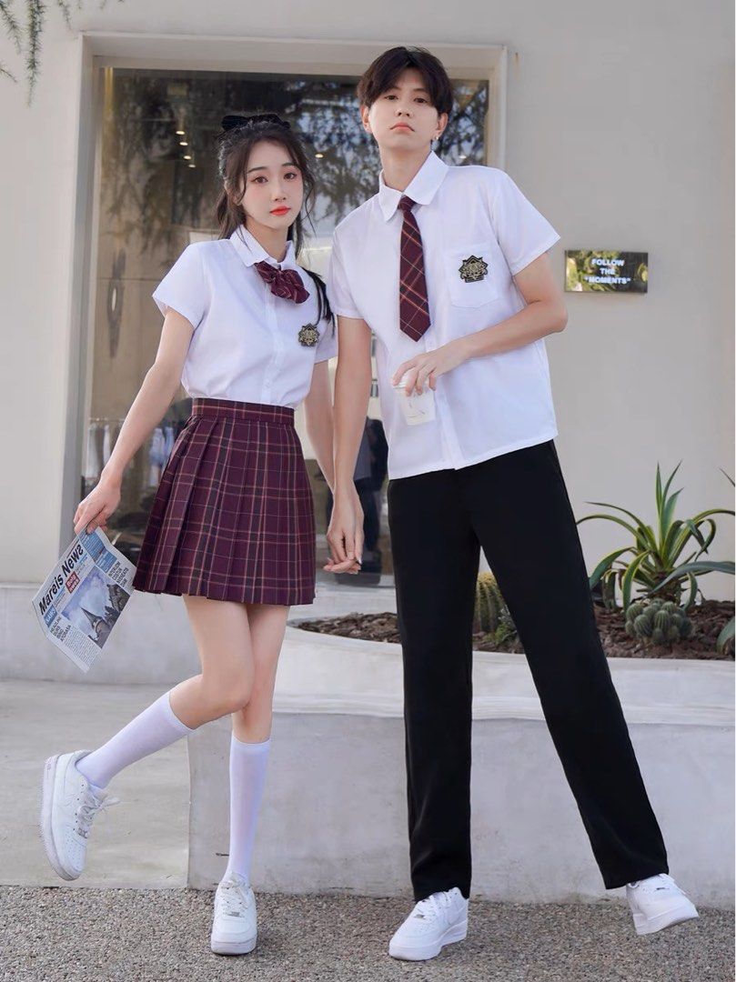 Taiwan style School Uniform, Women's Fashion, Dresses & Sets, Sets or ...