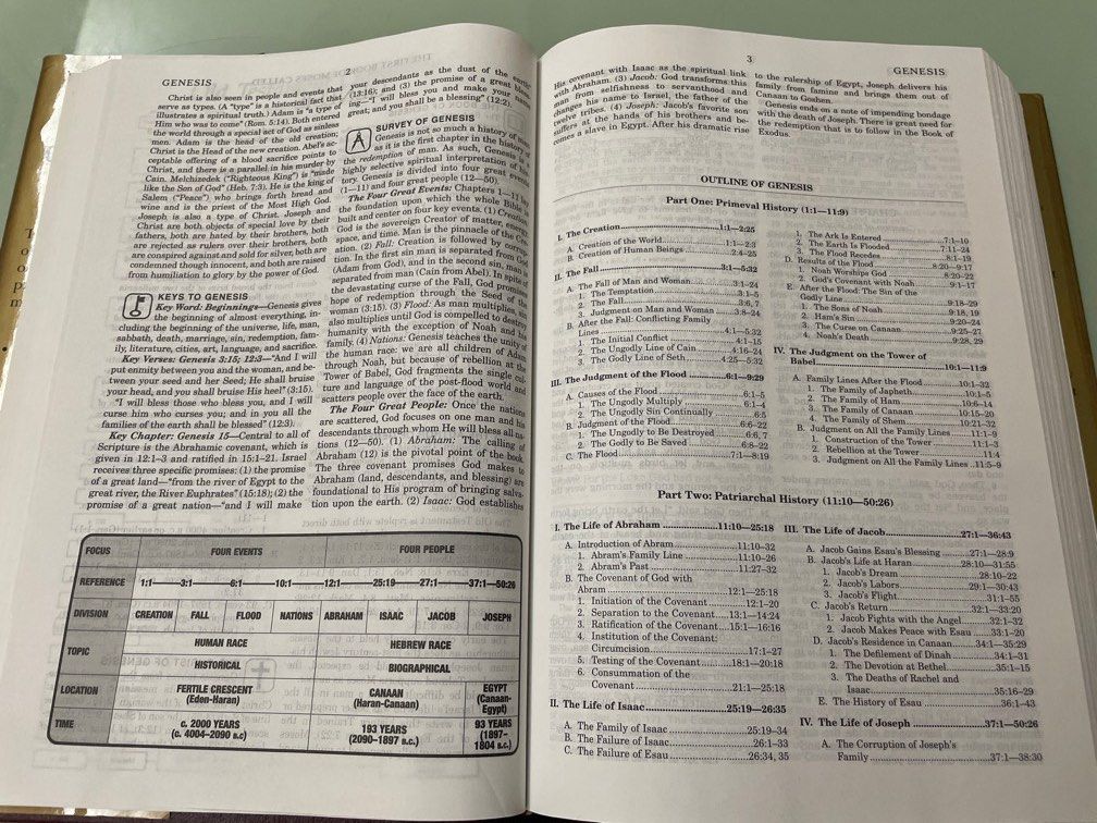 The Open Bible NKJV Expanded Edition (older edition), Hobbies & Toys ...