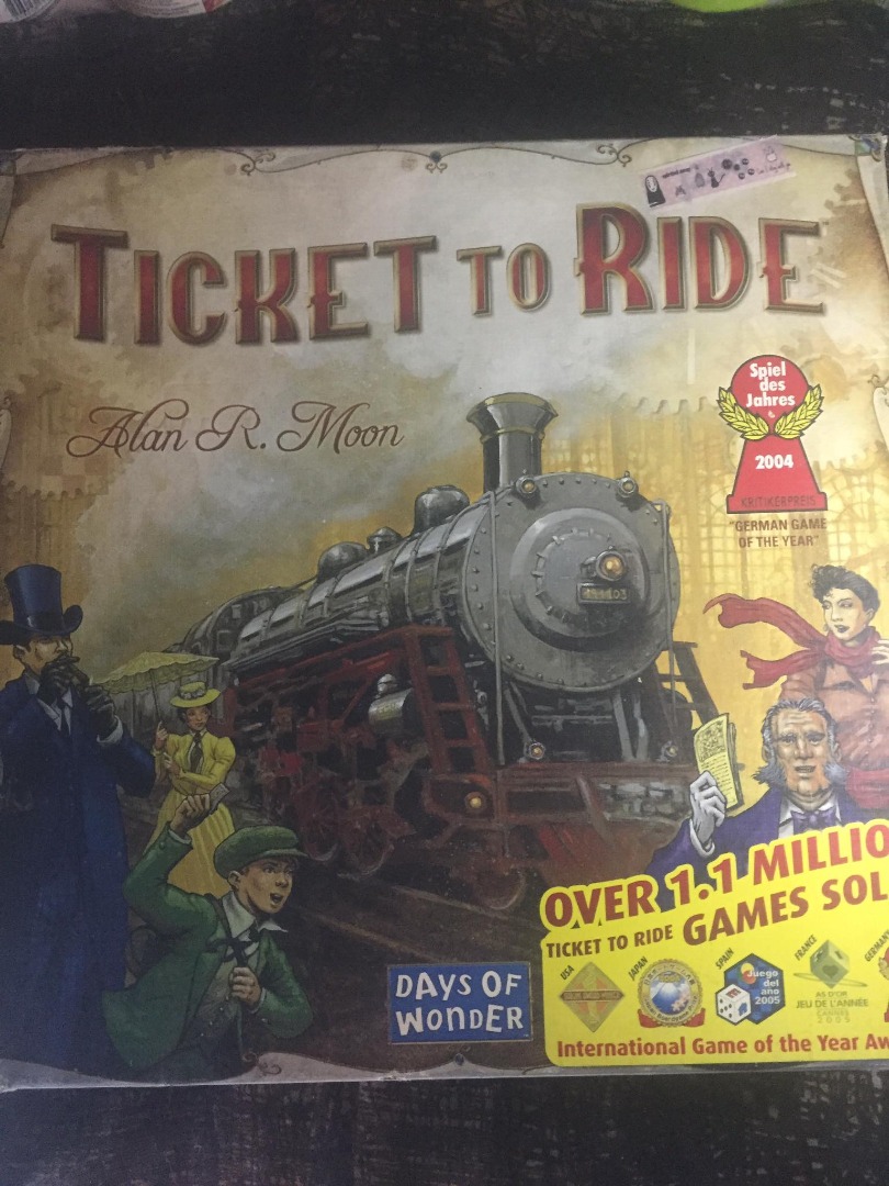 Ticket to Ride - Original game on Carousell