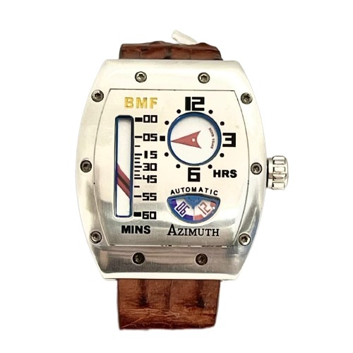 TP-AZIMUTH Gauge Mecha-1 S/Steel Case BMF Watch 43mm, Luxury, Watches ...