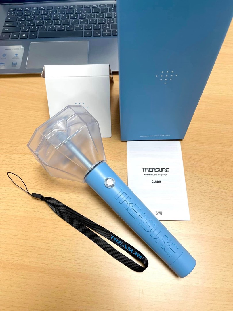 Treasure Official Lightstick ON HAND with free TXT Key ring holder LS ...