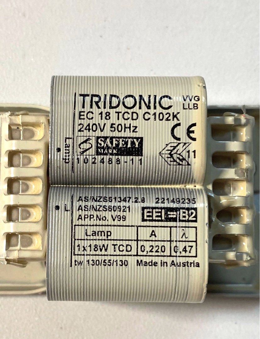 Tridonic Lamp Ballast (new), Furniture & Home Living, Lighting & Fans ...