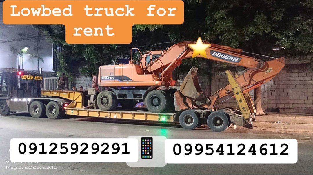 Truck for rent lowbed truck van open drop side 4wrd truck selfloading ...