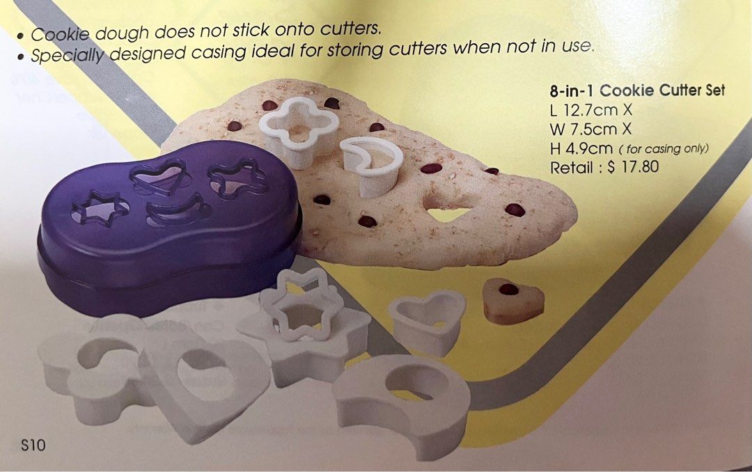 Tupperware Cookie Cutter, Furniture & Home Living, Kitchenware ...
