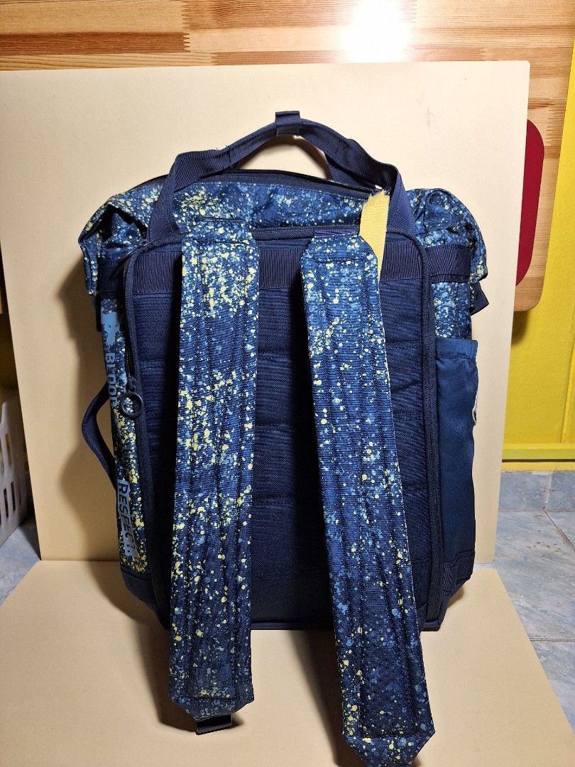 Under Armour Project Rock Box Duffle (Blue Speckle), Men's Fashion ...