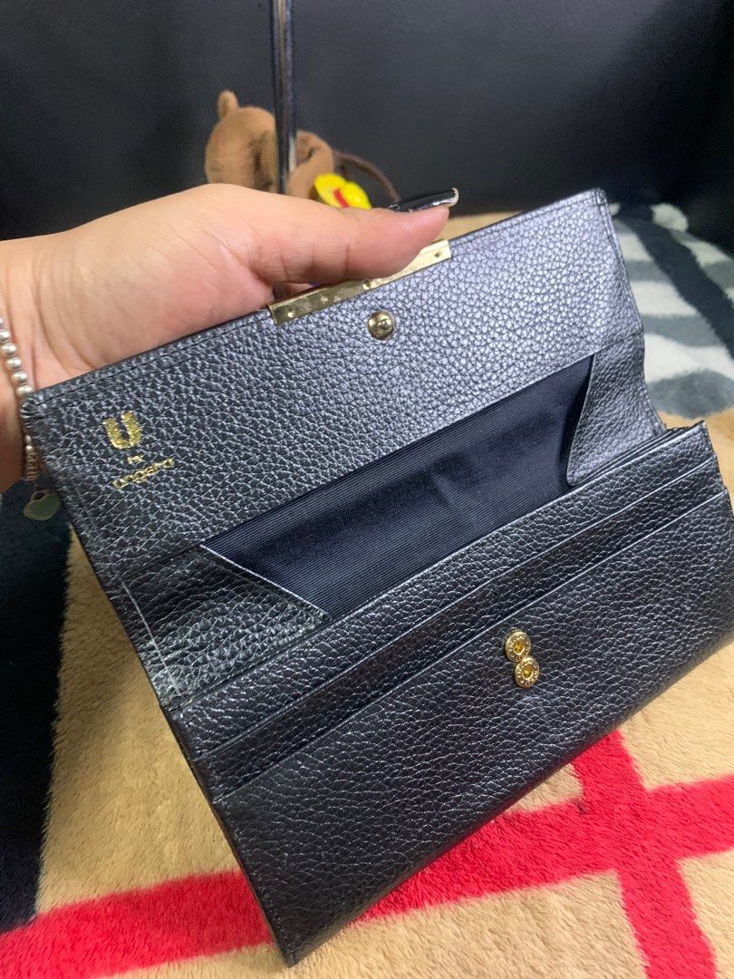 Ungaro paris vintage leather ling wallet on Carousell