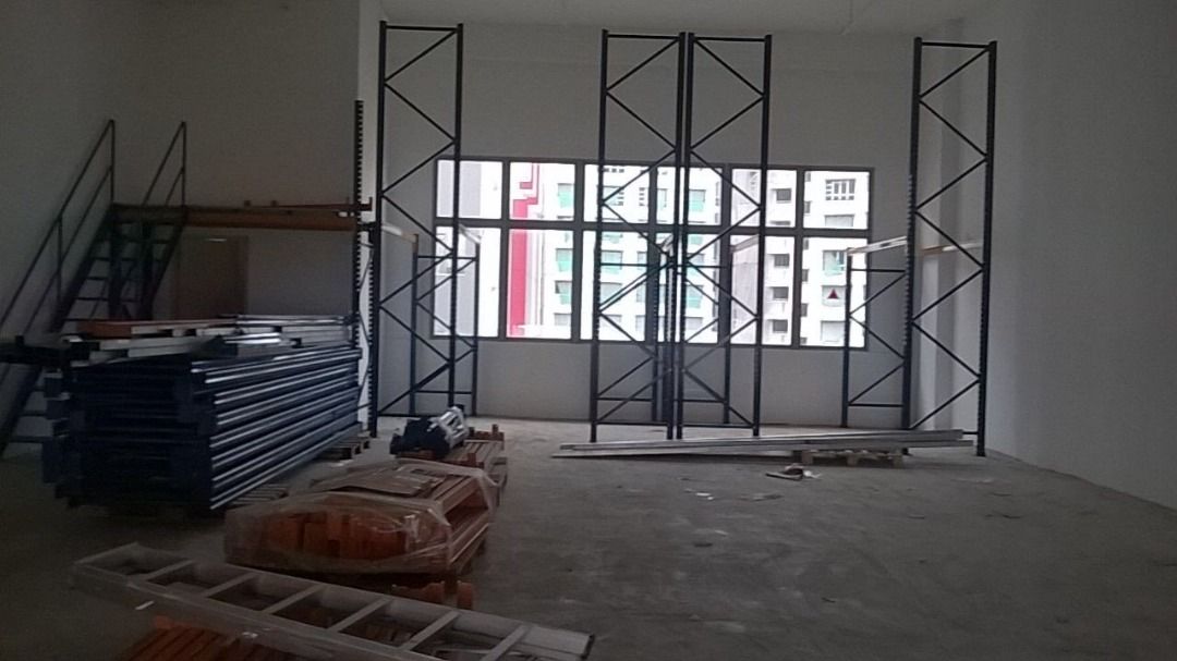 Used Racking Mezzanine / Mezzanine Floor / Industrial Platform, Furniture & Home Living ...