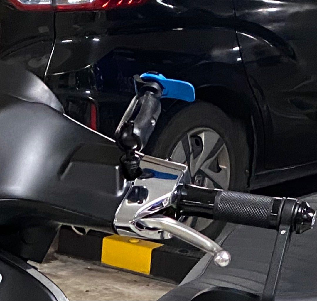 Vespa mirror ball mount, Motorcycles, Motorcycle Accessories on Carousell