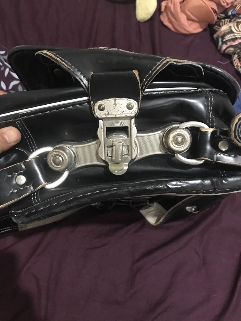 Vespa motor gang backpack, Men's Fashion, Bags, Sling Bags on Carousell