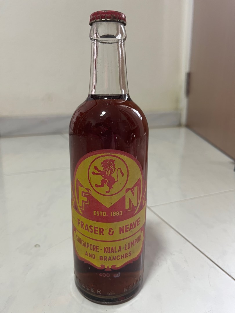 Vintage 70s F&N bottle . Cherry, Food & Drinks, Beverages on Carousell