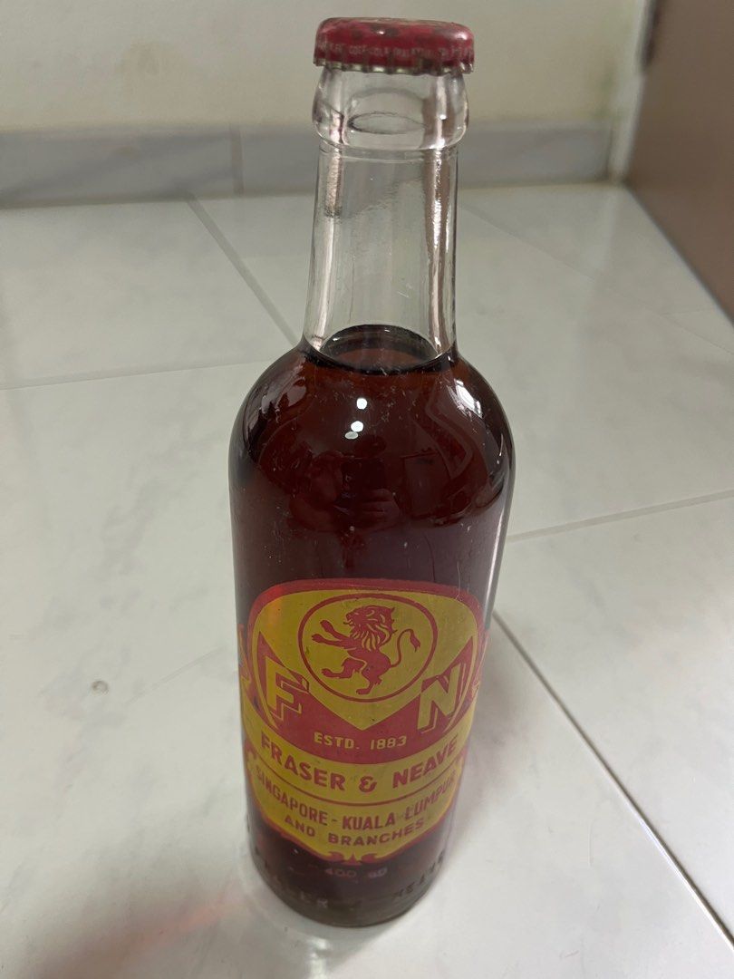 Vintage 70s F&N bottle . Cherry, Food & Drinks, Beverages on Carousell