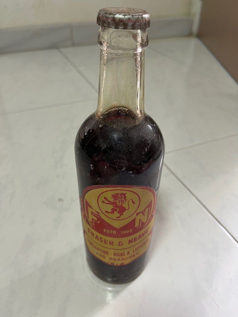 Vintage 70s F&N bottle. Sarsi, Food & Drinks, Beverages on Carousell
