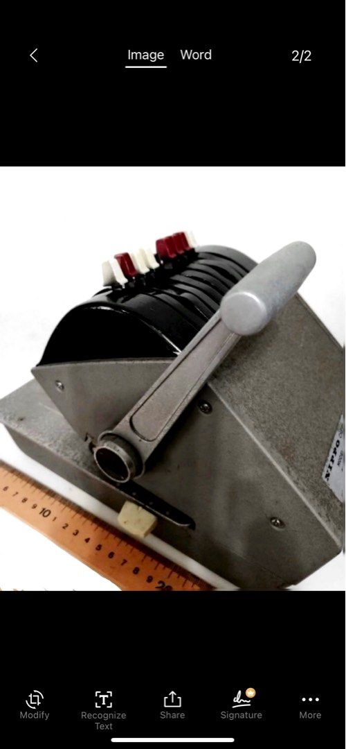 Vintage Cheque Printer, Hobbies & Toys, Memorabilia & Collectibles ...