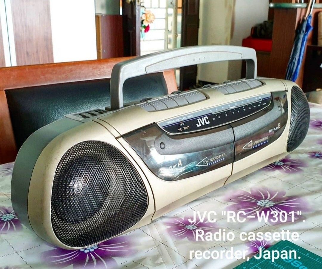 Vintage like new JVC radio cassette player. 90s, Audio, Other Audio ...