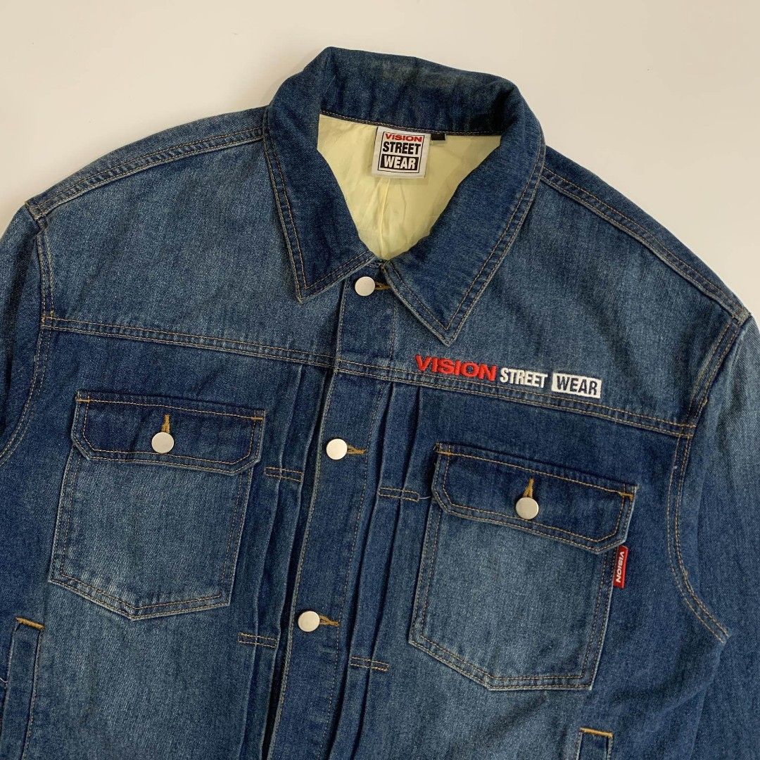 Vision Street Wear Denim Jacket on Carousell