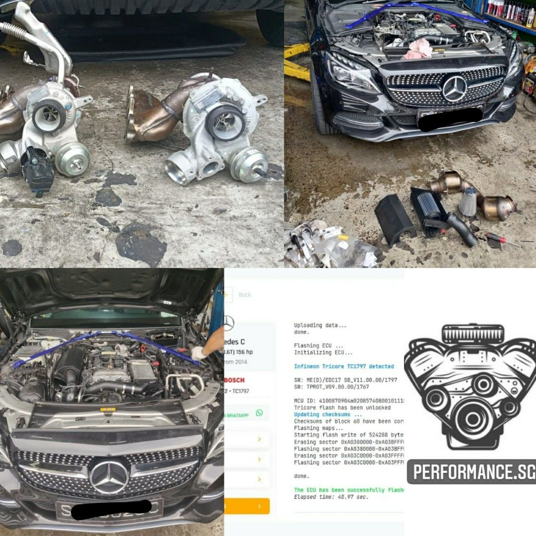 W205 W213 m274 ecu tuning, Car Accessories, Accessories on Carousell